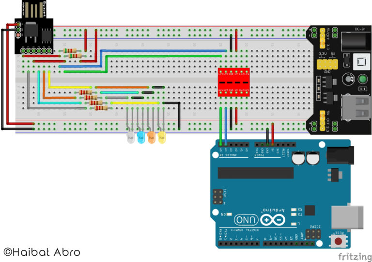Digispark to Arduino Uno I²C Communications – Haibat Abro
