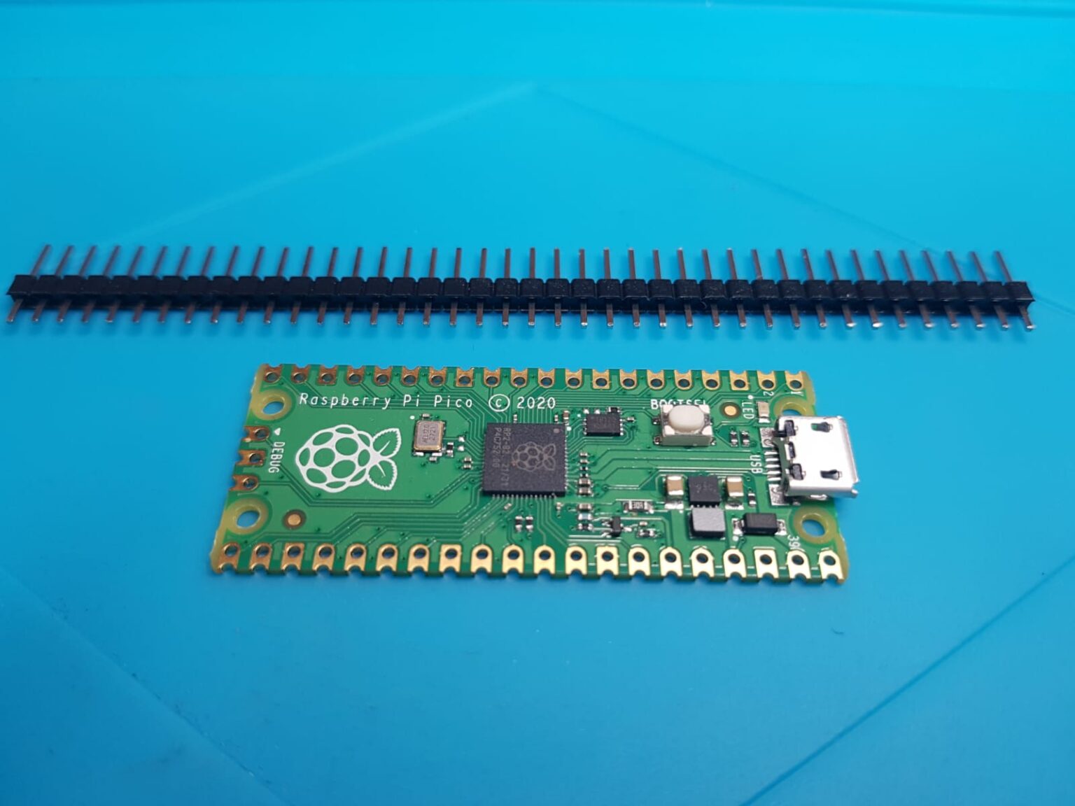 Raspberry Pi Pico – Soldering Header Pins – Haibat Abro