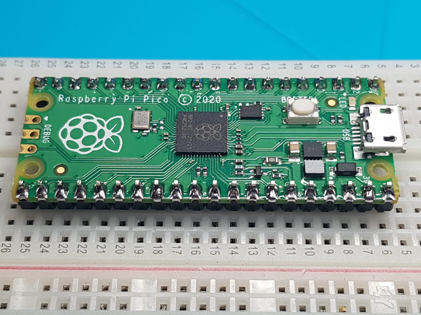 Raspberry Pi Pico – Soldering Header Pins – Haibat Abro