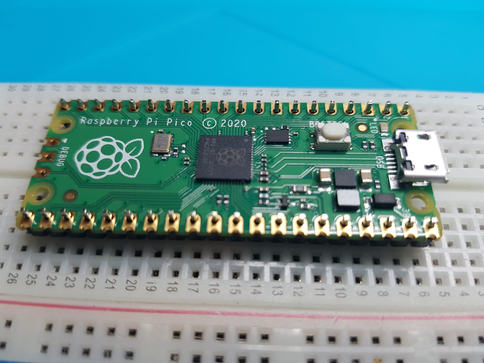 Raspberry Pi Pico – Soldering Header Pins – Haibat Abro
